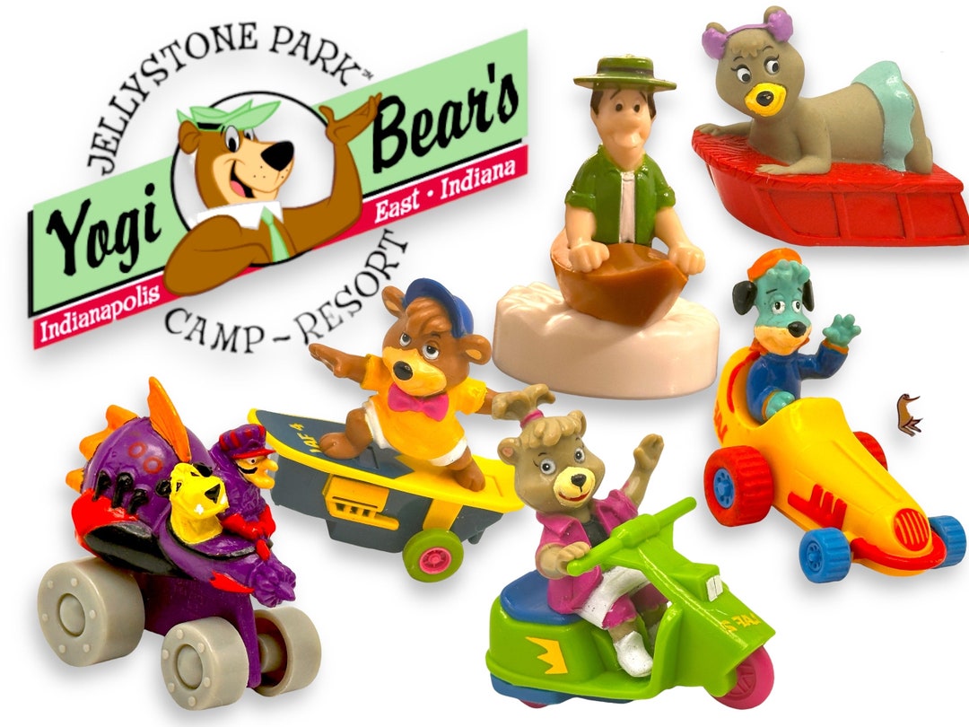 Yogi Bear Wacky Racers Dicky Dasterdly Mcdonalds Hardee's Hanna-barbera ...