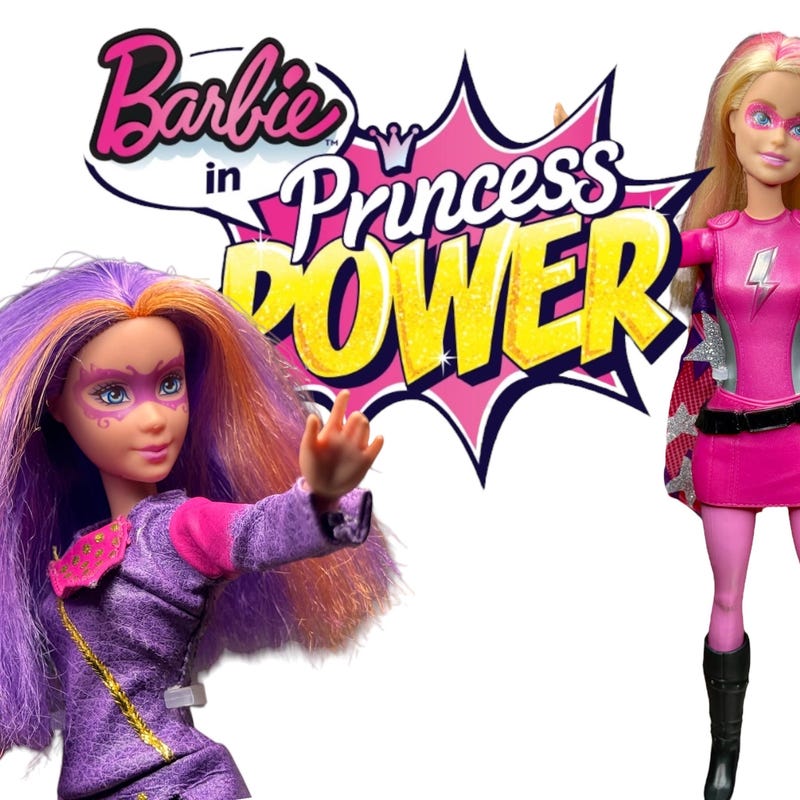 Barbie Superhero - Etsy