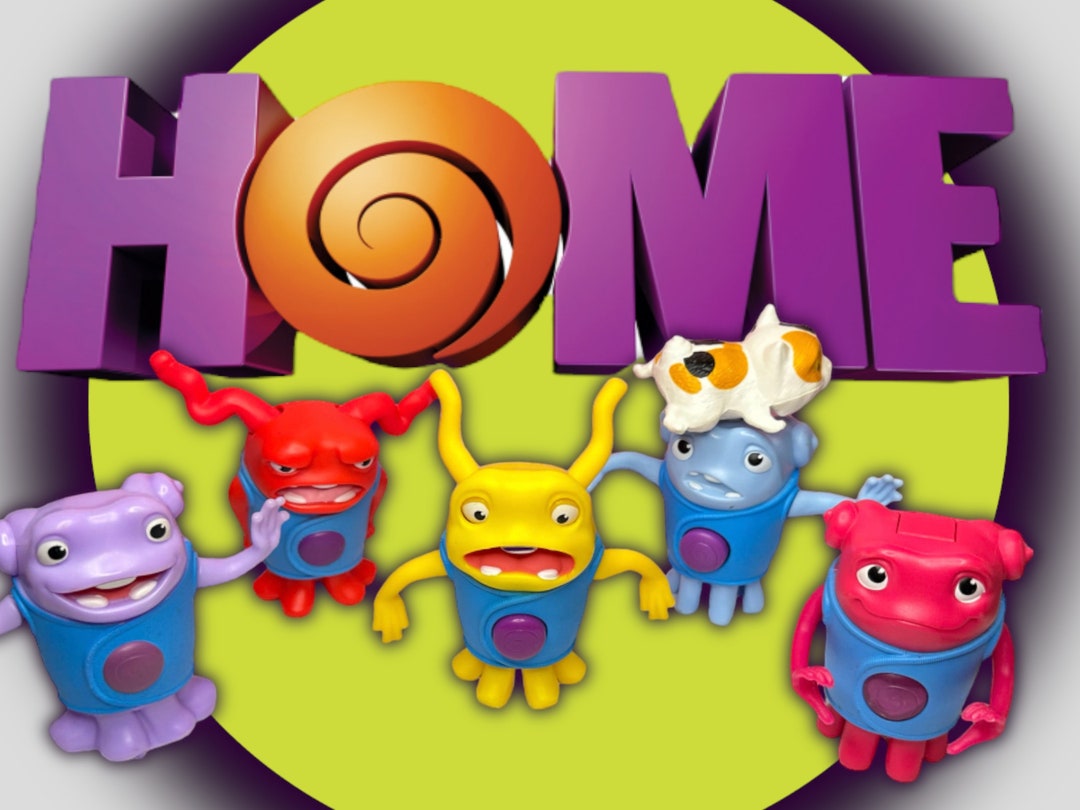 Home Boov 2015 Dreamworks Animation Mcdonalds Happy Meal Toys You Pick ...