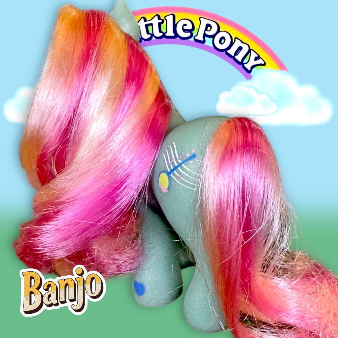 Banjo Blue 2004 My Little Pony G3 Single Hasbro Vintage Pre Loved - Etsy