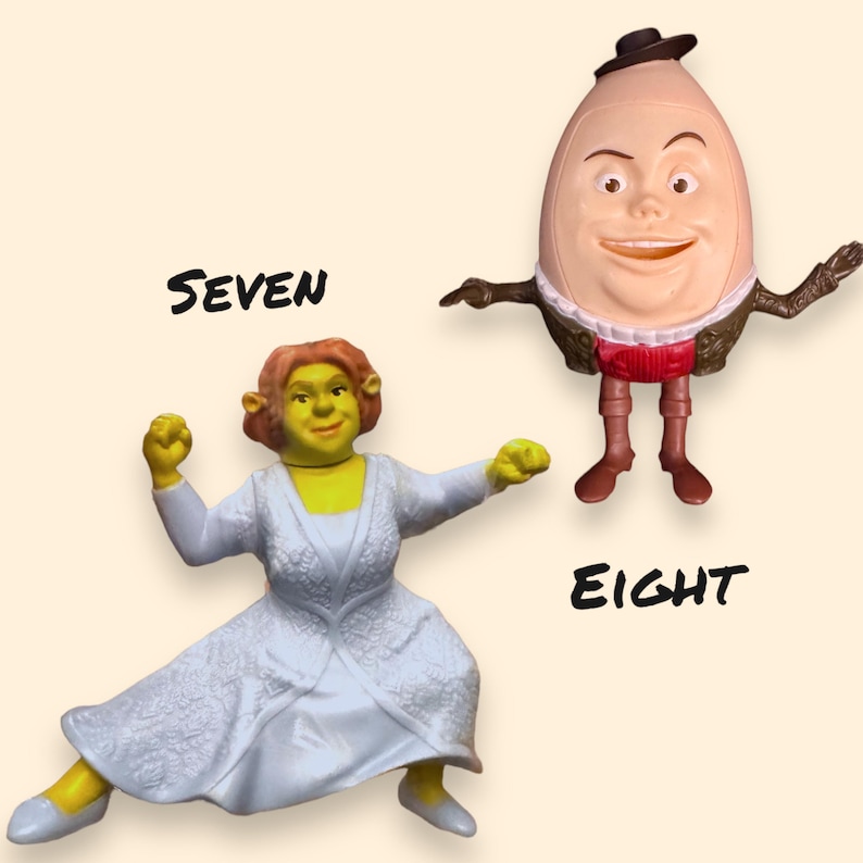 2010 “shrek Forever” Mcdonald's Happy Meal Toys - You Pick - Etsy UK