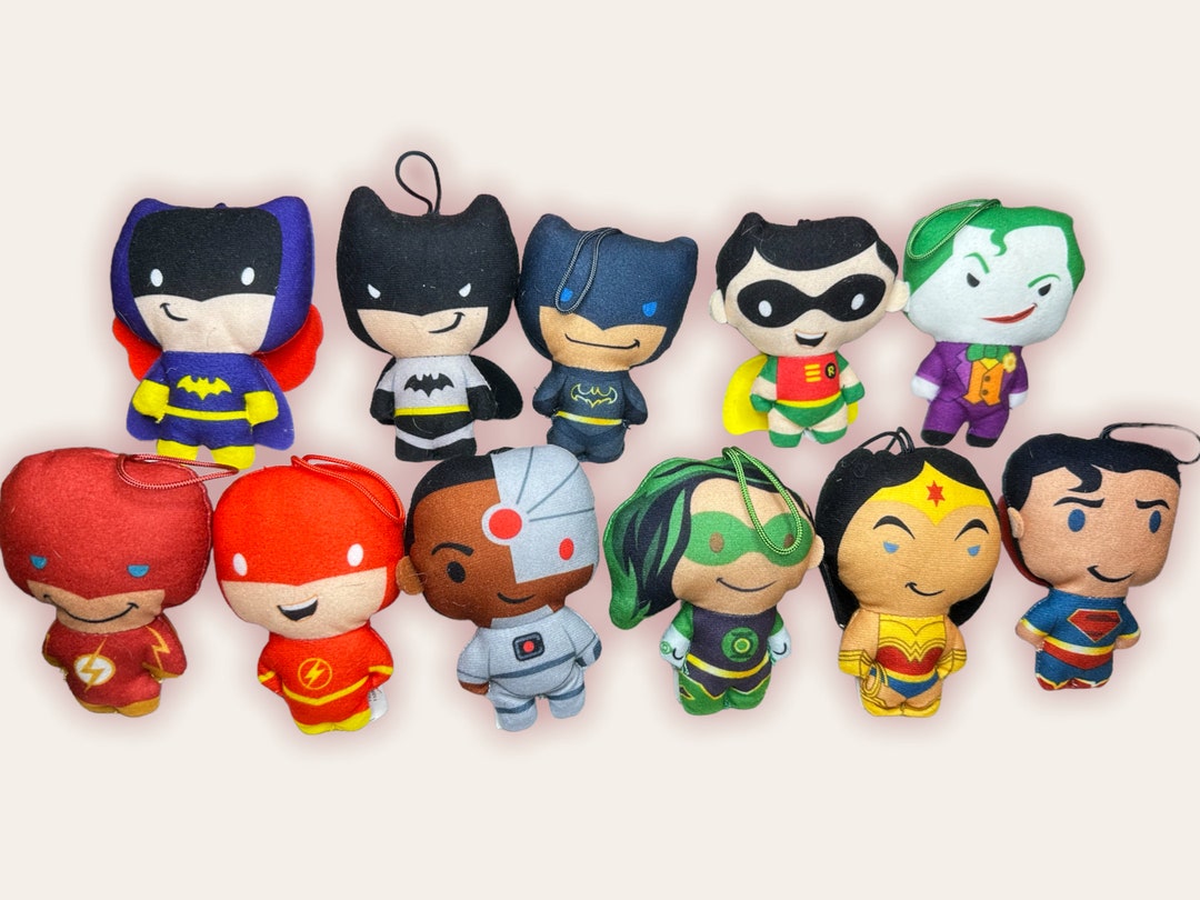 2021 DC Super Hero Plush Mcdonald's Happy Meal Toys You - Etsy