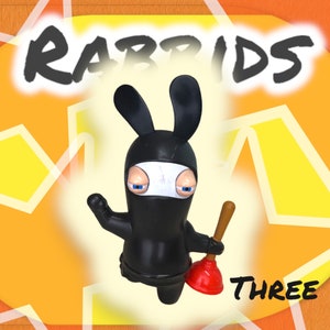 Rabbids Mcdonalds Happy Meal Toy, Crazy Video Game Rabbits You Pick - Etsy