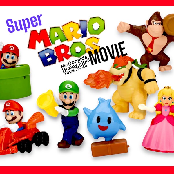 Mario Galaxy Movie Toys - Etsy