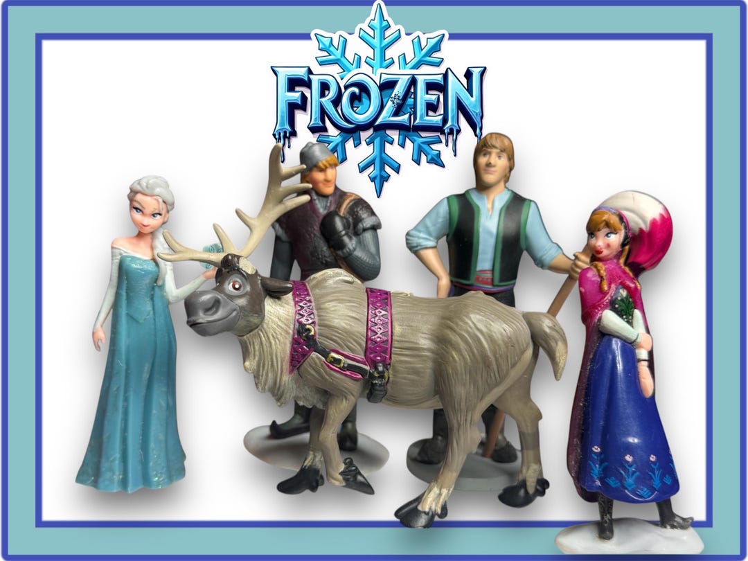 Disney Frozen PVC Mini Figure Collection Lot - Pre-loved - Etsy