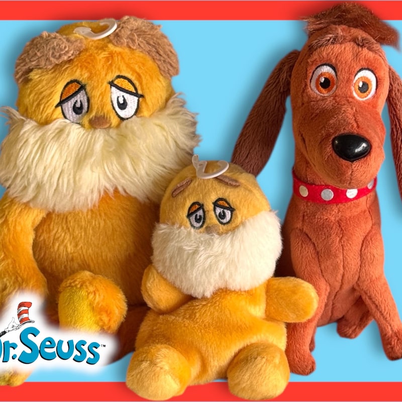 Preppy Lorax Plush - Etsy Australia