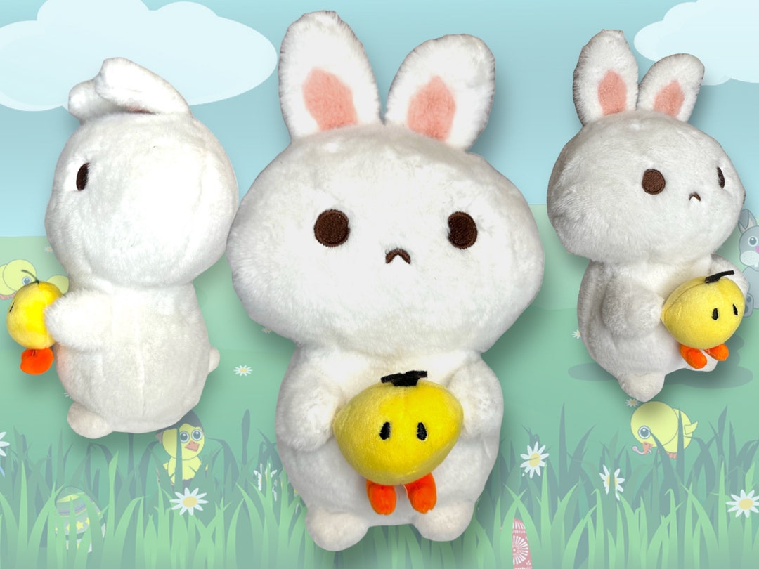 Creative Kawaii Rabbit Plush Super Cute and Soft 11’ - Pre Loved - Etsy