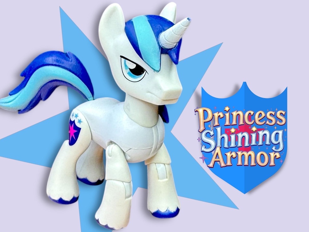 Prince Shinning Armour Articulated My Little Pony Crystal Empire Pre ...