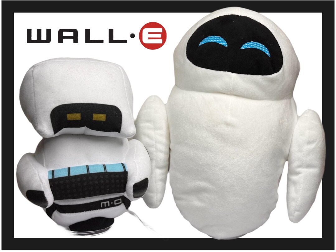 Wall-e Animated Movie 12" Eve and 8" Mo Disney Pixar Plushes You Pick ...