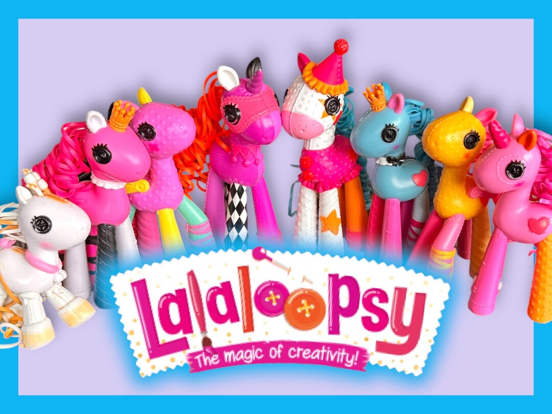 Lalaloopsy Mini Lala Oopsie Horse Collectable Figures Vintage You Pick ...