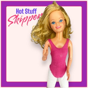 Barbies Sister hot Stuff Skipper 1985 Vintage Work Out - Etsy