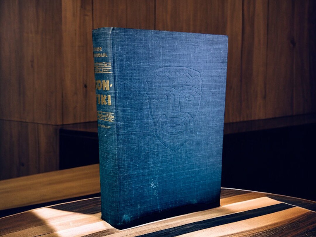 Kon-tiki Across the Pacific by Raft Thor Heyerdahl First Edition Free ...