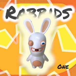 Rabbids Mcdonalds Happy Meal Toy, Crazy Video Game Rabbits You Pick - Etsy