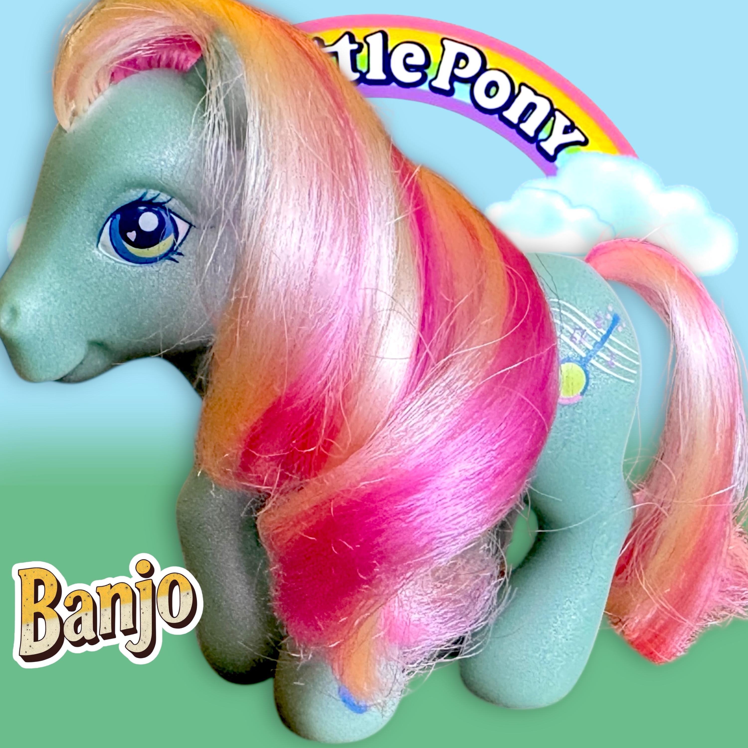 Banjo Blue 2004 My Little Pony G3 Single Hasbro Vintage Pre Loved - Etsy