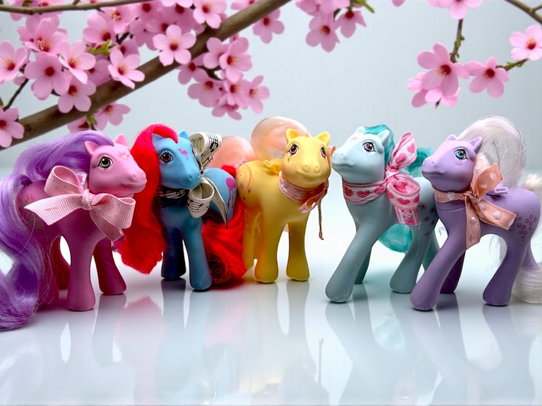 Vintage My Little Pony G1 1980's Flutter Ponies – Tropical Breeze ...