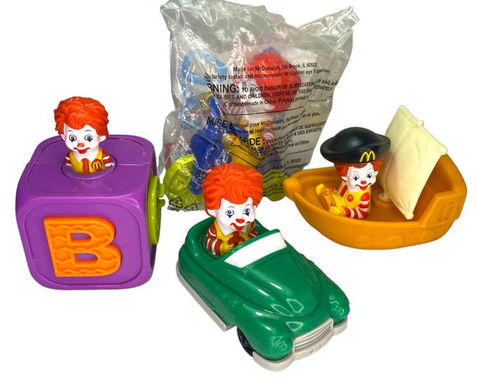 Baby Ronald Mcdonald's Toddler Happy Meal Toys Safe Play Baby Toys You ...