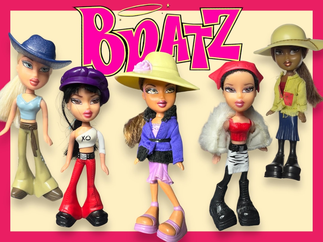 Bratz 2003 Mcdonald's Happy Meal Toys 4 Inch Fashion Dolls Brushable ...