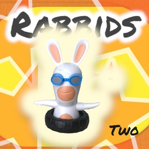 Rabbids Mcdonalds Happy Meal Toy, Crazy Video Game Rabbits You Pick - Etsy