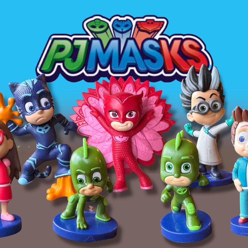 Pj Mask Figures - Etsy