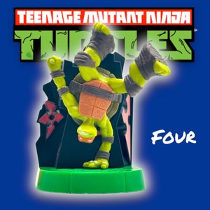 Mcdonalds, Teenage Mutant Ninja Turtles, Happy Meal Toy, Spinning Top ...