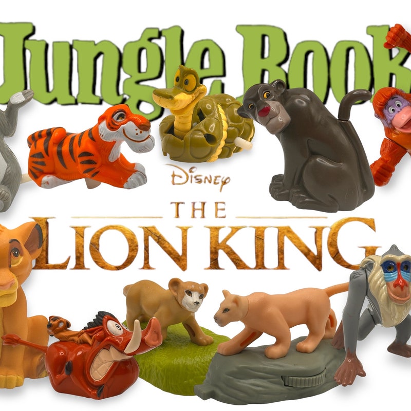 Lion King Cake Topper Toys - Etsy UK