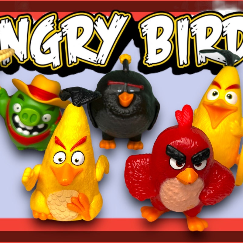 Angry Birds Movie Toys - Etsy