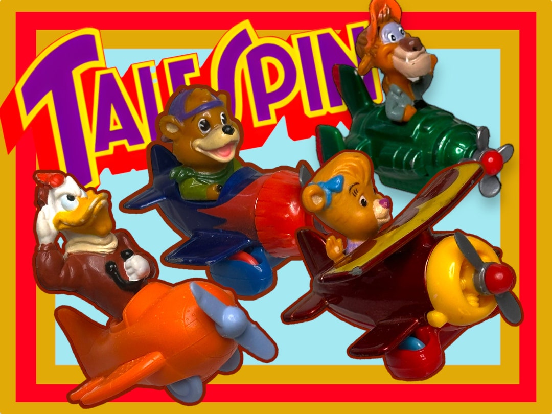 1989 “tailspin,” Mcdonalds Happy Meal Toys, Franchise Figure Lot. - Etsy