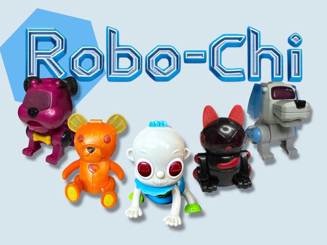 Robo-chi Mcdonald’s Happy Meal Robot Pets – 2001–2002 Vintage Toy ...