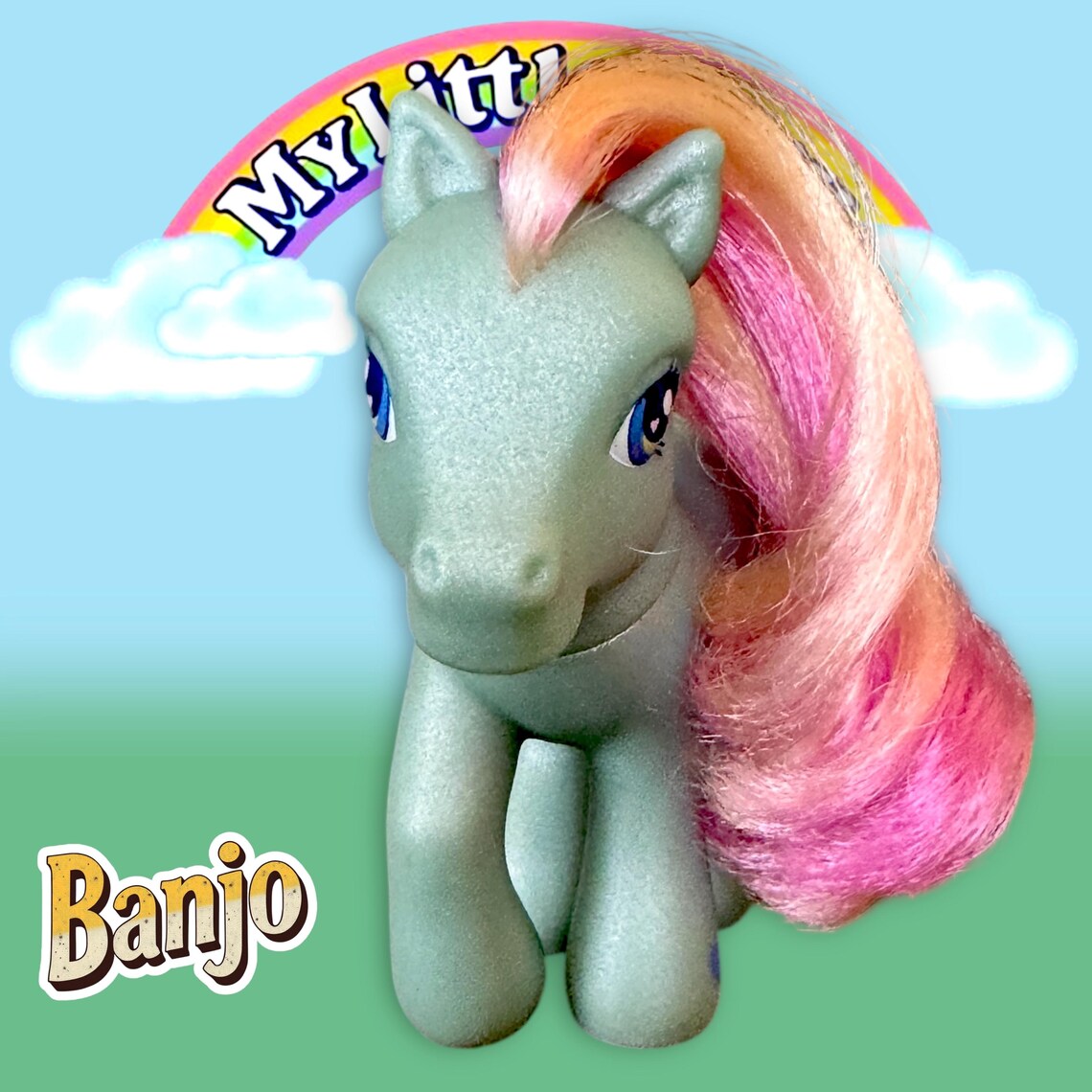 Banjo Blue 2004 My Little Pony G3 Single Hasbro Vintage Pre Loved - Etsy