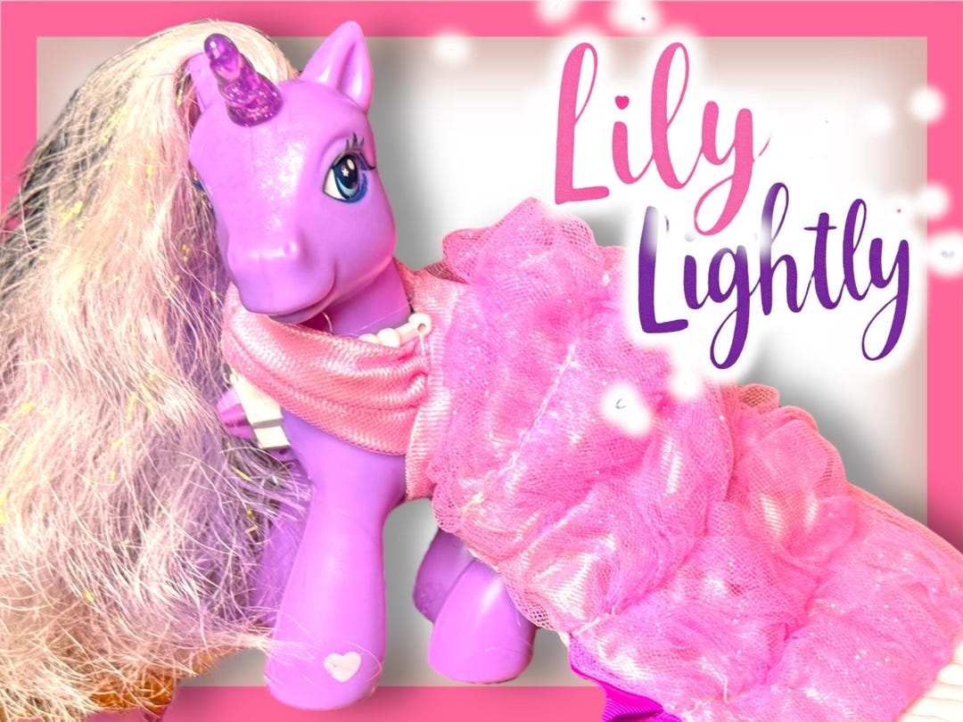 G3 Lily Lightly My Little Pony Princess of All That Twinles and Glows ...
