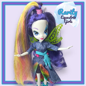 Equestria Girls, rarity Doll, My Little Pony, Hasbro, Diamond Character ...