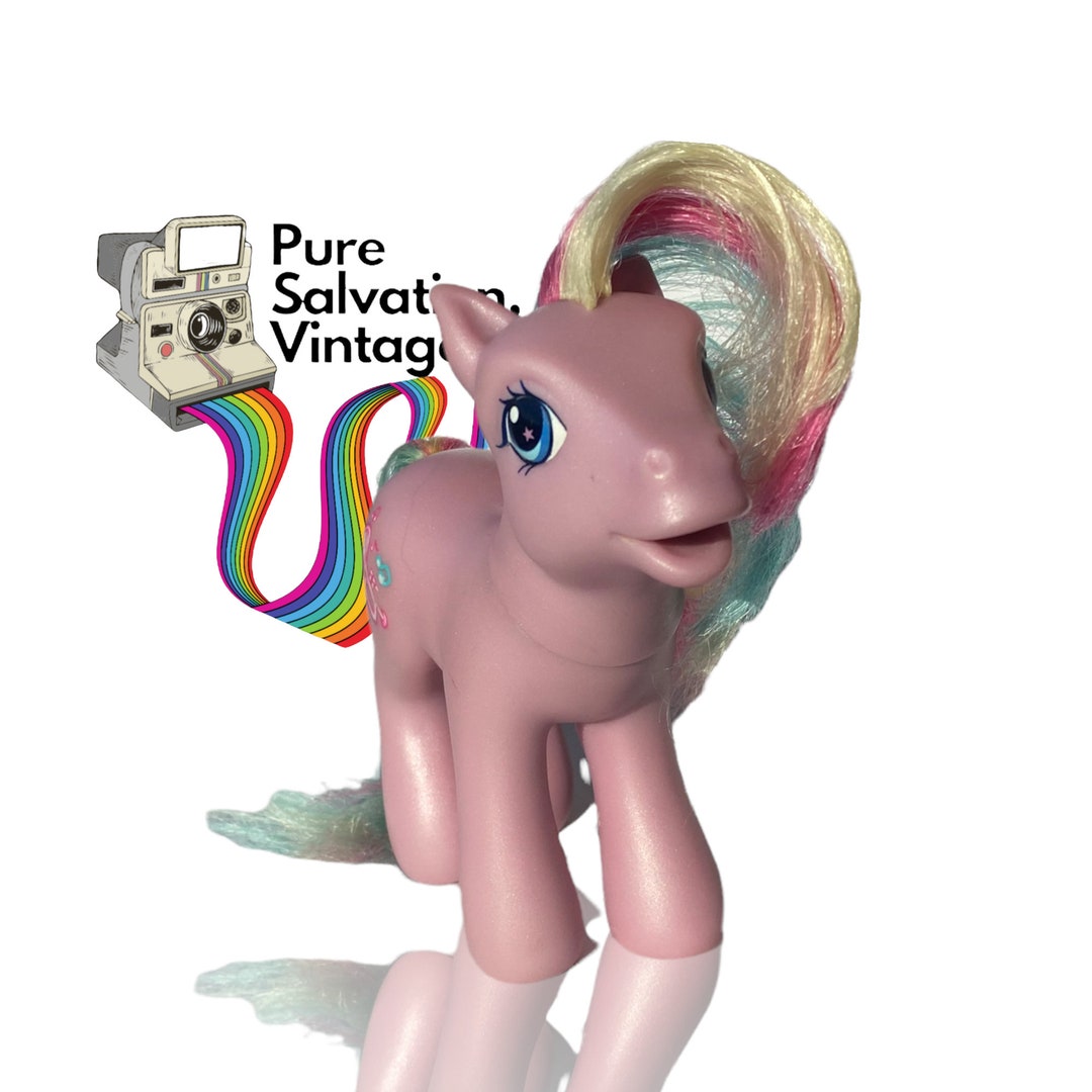 Jazz Matazz Lilac Frosted Trumpet G3 My Little Pony Magnetic Foot 2006 ...