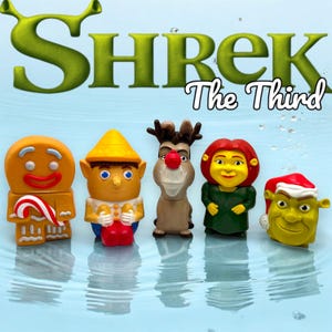 Shrek the Third 2007 Mcdonald's Happy Meal Toy Lot - Etsy