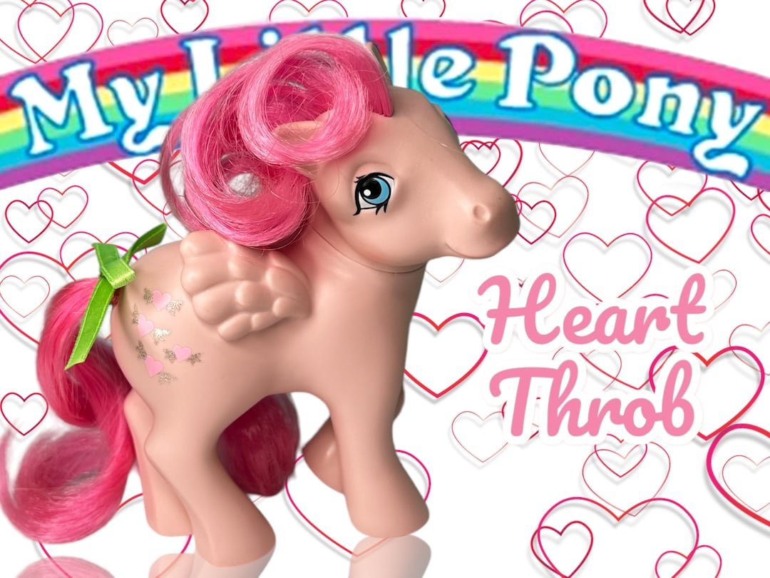 MLP heart Throb My Little Pony Basic Fun Inc. 35th - Etsy