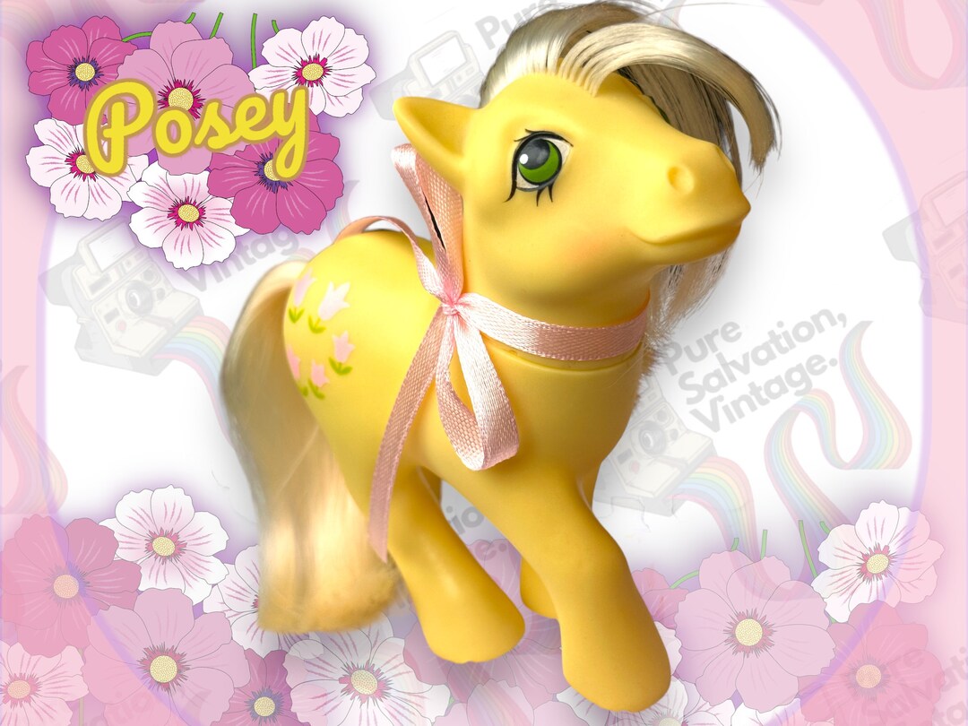 My Little Ponys posey, 1st Generation Vintage - Etsy