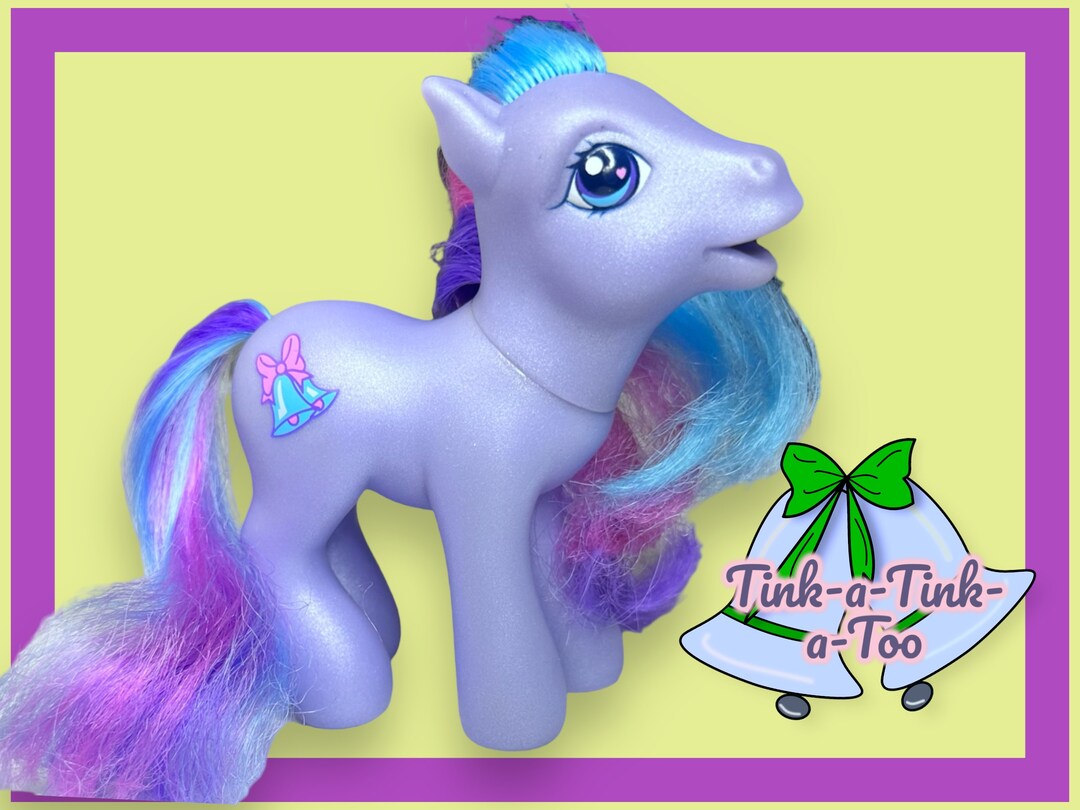 Tink-a-tink-a-too Lilac Frosted Blue Bells My Little Pony G3 Magnetic ...