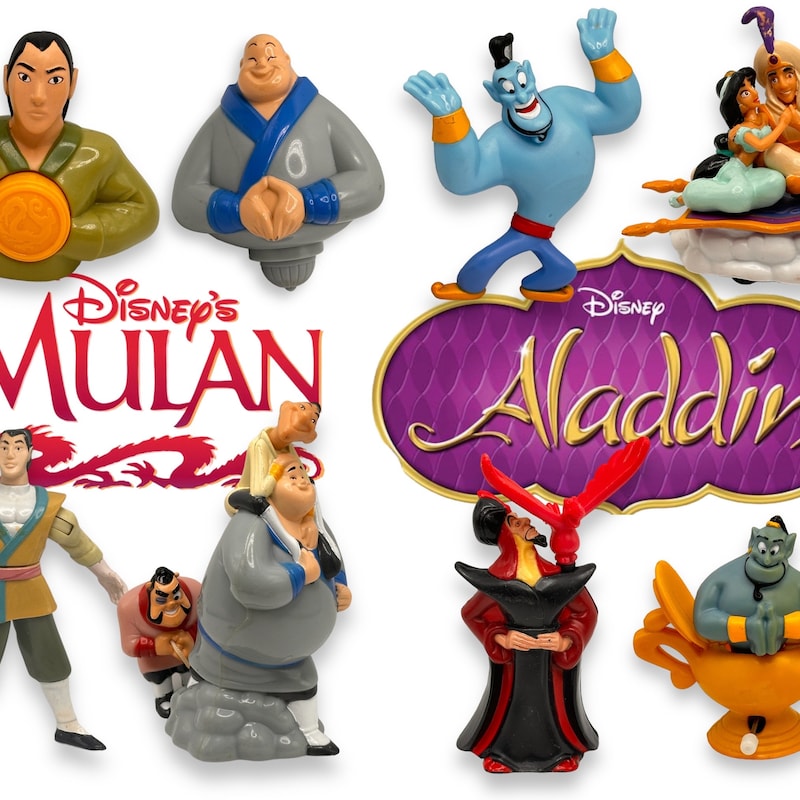 Aladdin Mcdonalds Toy - Etsy