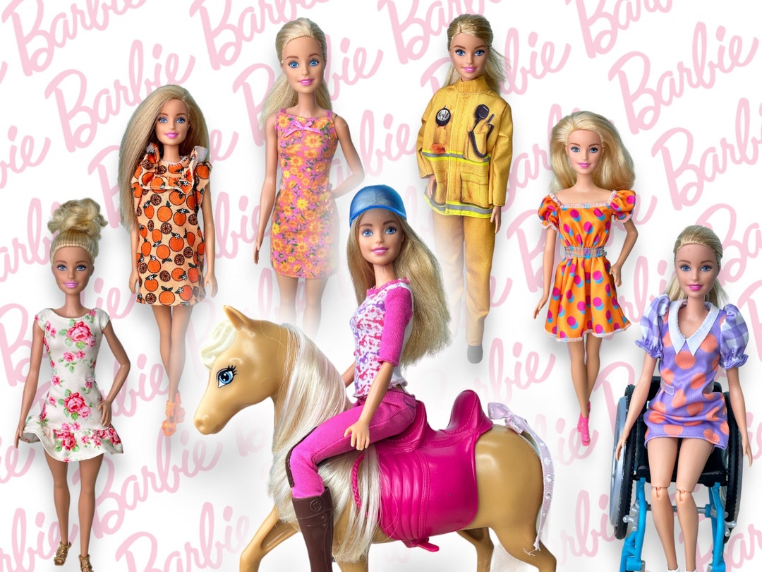 2013, Barbie, Fashionista's, Horse & Rider, Wheel Chair, Blond “millie ...