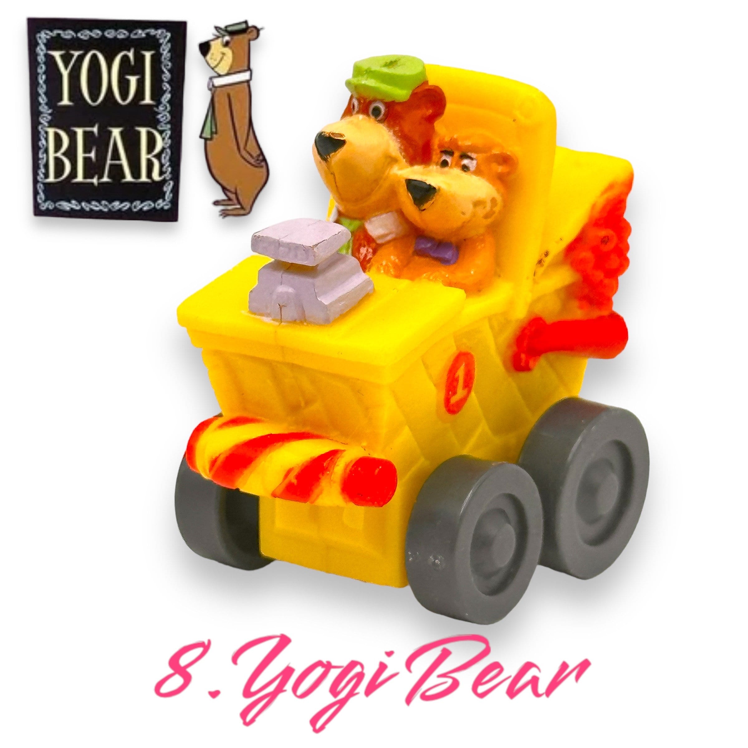 Yogi Bear Wacky Racers Dicky Dasterdly Mcdonalds Hardee's Hanna-barbera ...