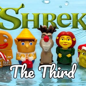 Shrek the Third 2007 Mcdonald's Happy Meal Toy Lot - Etsy