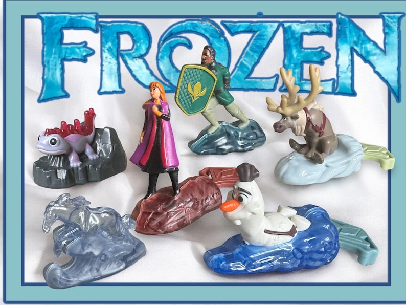 Frozen 2 Mcdonald’s Toys Set – Anna, Elsa, Olaf, Nokk & Bruni - Etsy