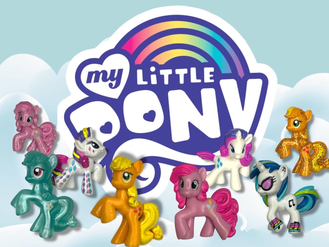 My Little Pony Mini Figures, G3/G4 Blind Bag Ponies, 2010 Hasbro - Etsy