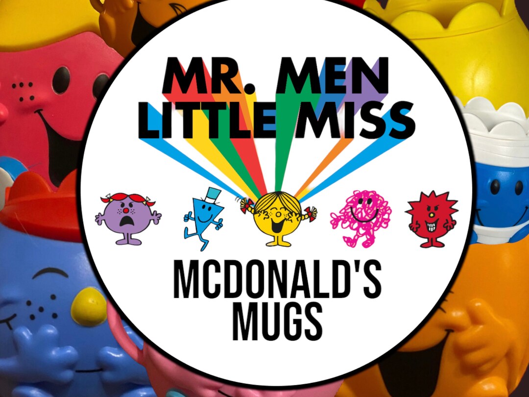 Little Miss Mr Men Cups Plastic Charicter Kids Mugs 2021 You Pick - Etsy