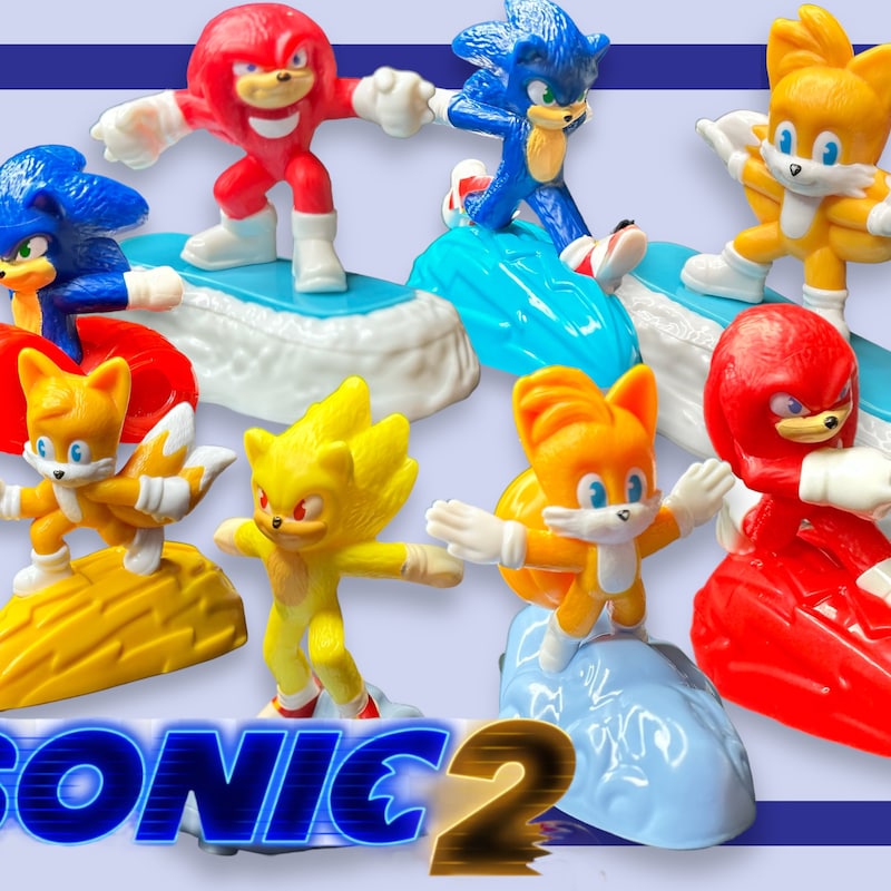 Sonic Mini Figures - Etsy