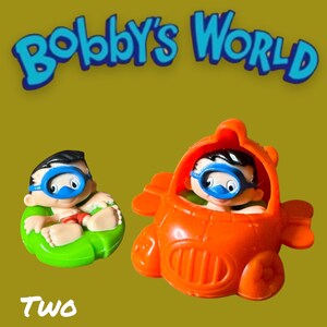 Bobby’s World Mcdonald’s Toys - Vintage 1990s Cartoon Collectibles You ...