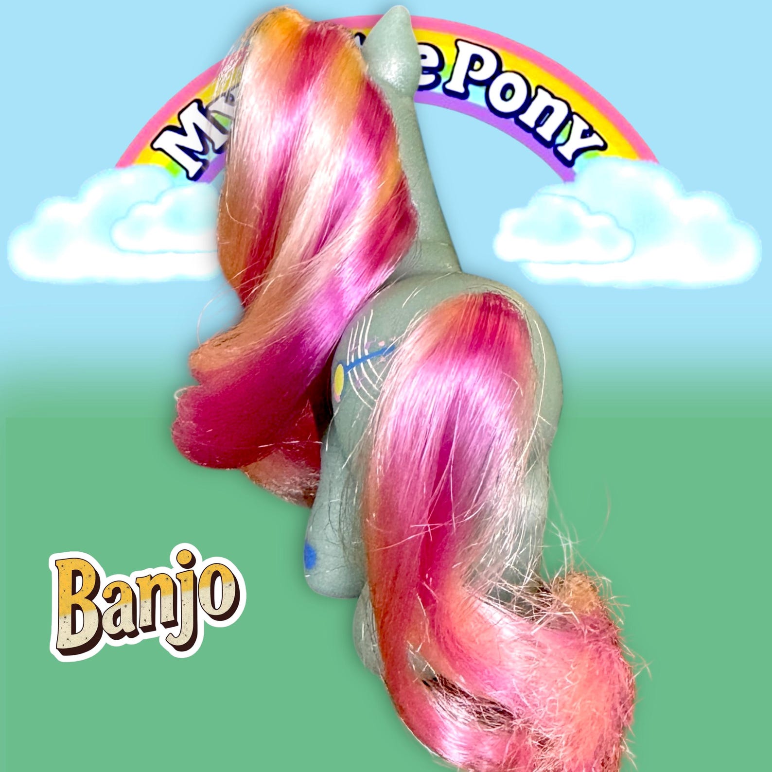 Banjo Blue 2004 My Little Pony G3 Single Hasbro Vintage Pre Loved - Etsy