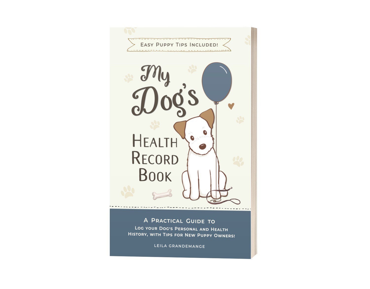 Ultimate Dog Heath Record Book With Easy Puppy Tips, Dog Record Book ...