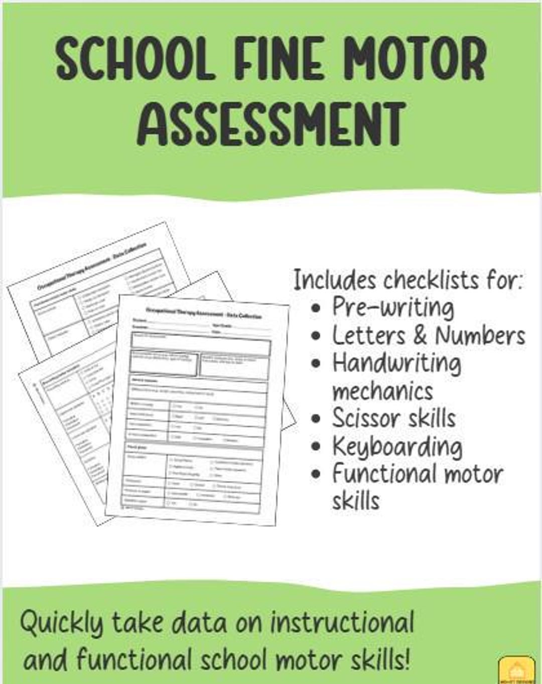 School-based Occupational Therapy Assessment - Etsy