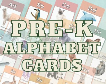 Reggio Alphabet - Etsy