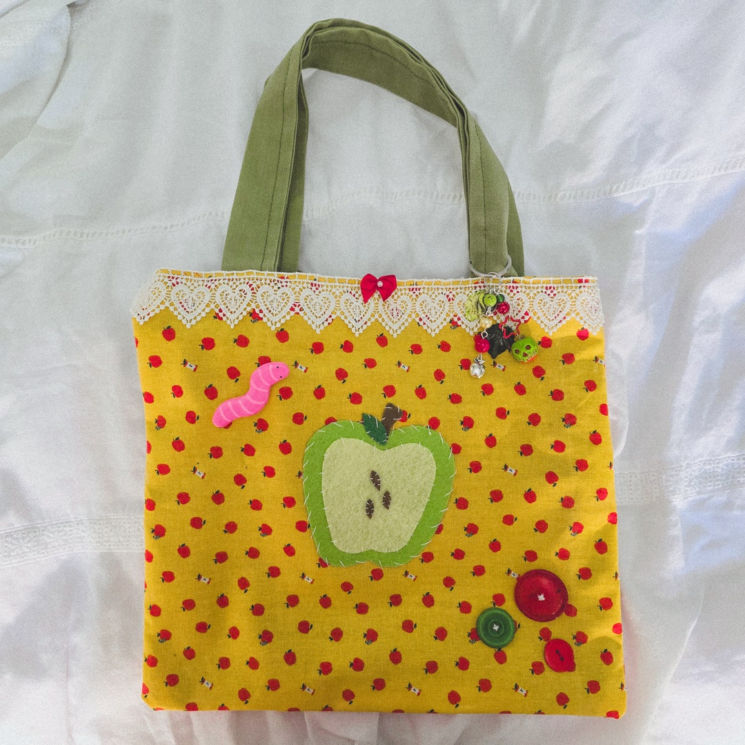 Apples Tote Bag - Etsy